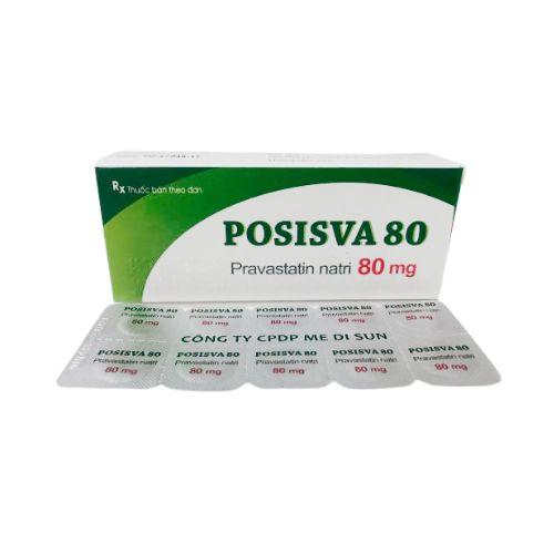 POSISVA 80 (Pravastatin 80mg)